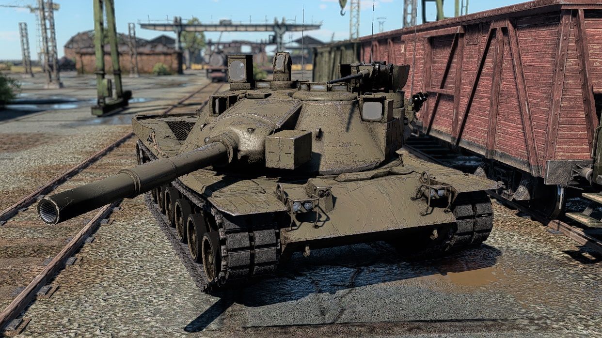 合成器浪潮—现代版灰烬战线原创角色：MBT-70主战坦克 - 哔哩哔哩