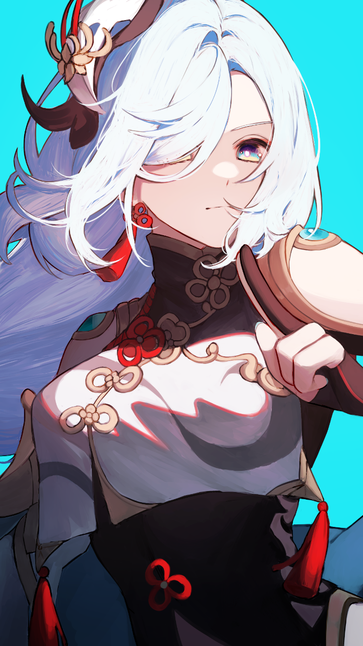 原神壁纸 | 【申鹤】高清壁纸 - 哔哩哔哩