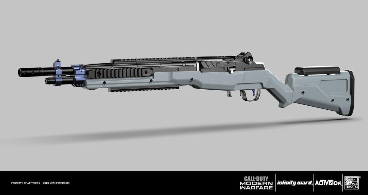 【COD16】IW军工集团产品预览图：7.62 NATO系列 - 哔哩哔哩