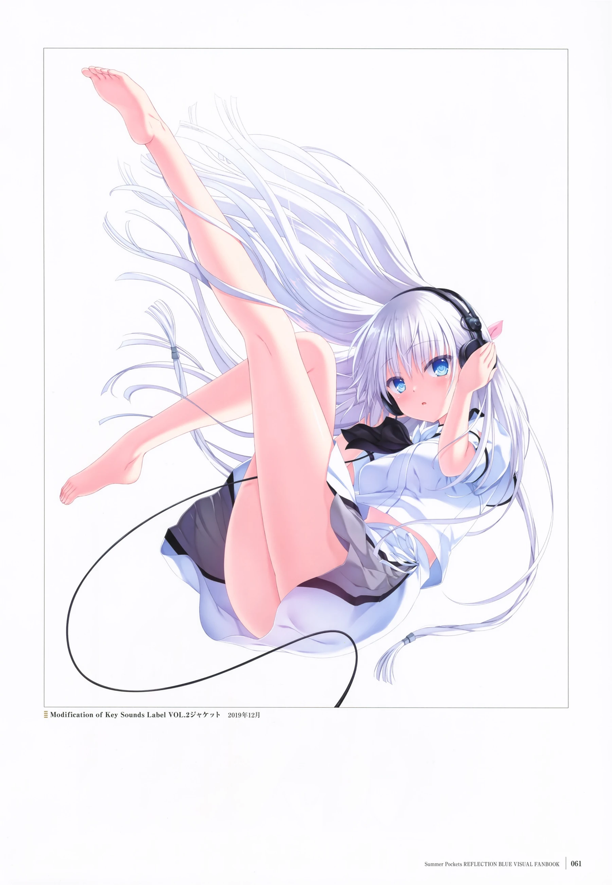 Summer Pockets REFLECTION BLUE VISUAL FANBOOK（夏日口袋：映蓝序言美术设定集）一 - 哔哩哔哩