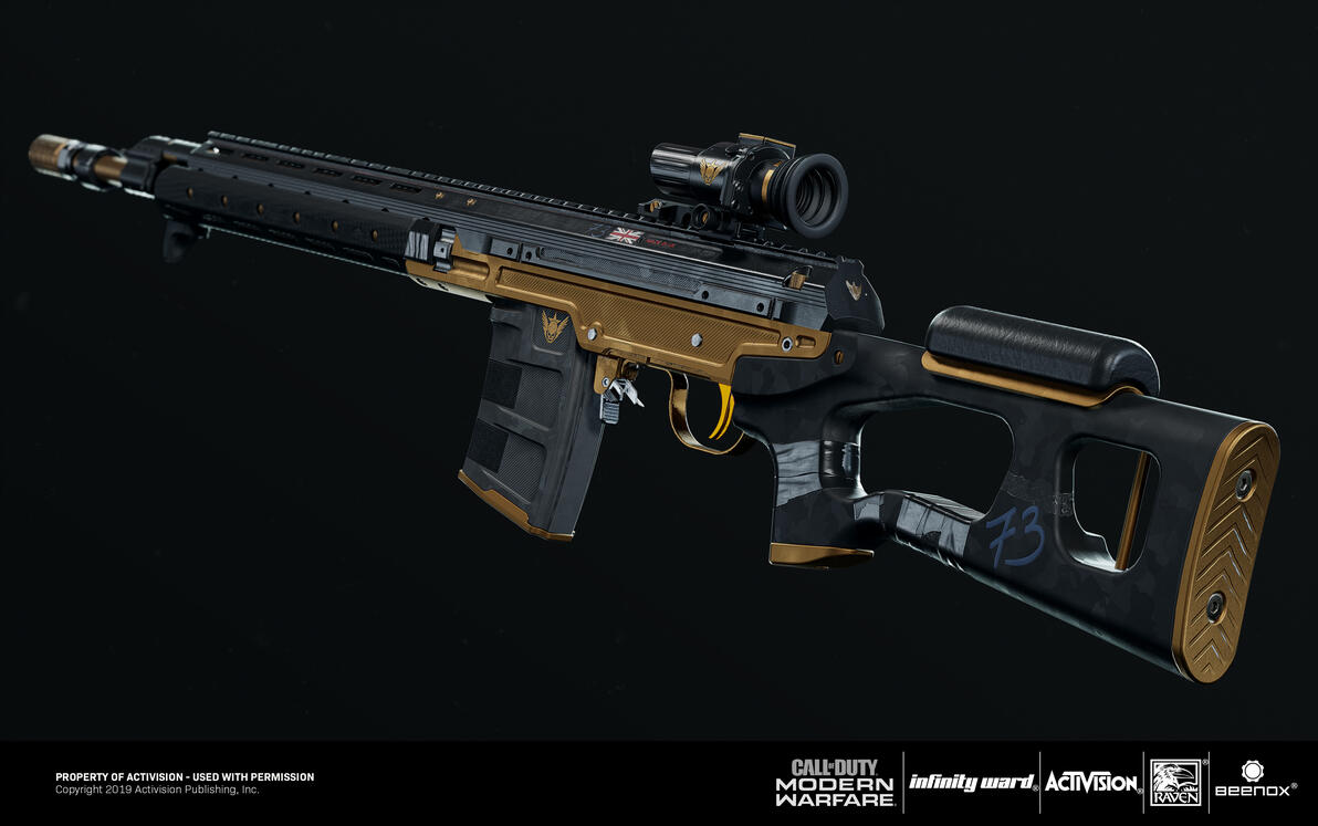 【COD16】IW军工集团产品预览图：来自俄罗斯的爱 - 哔哩哔哩