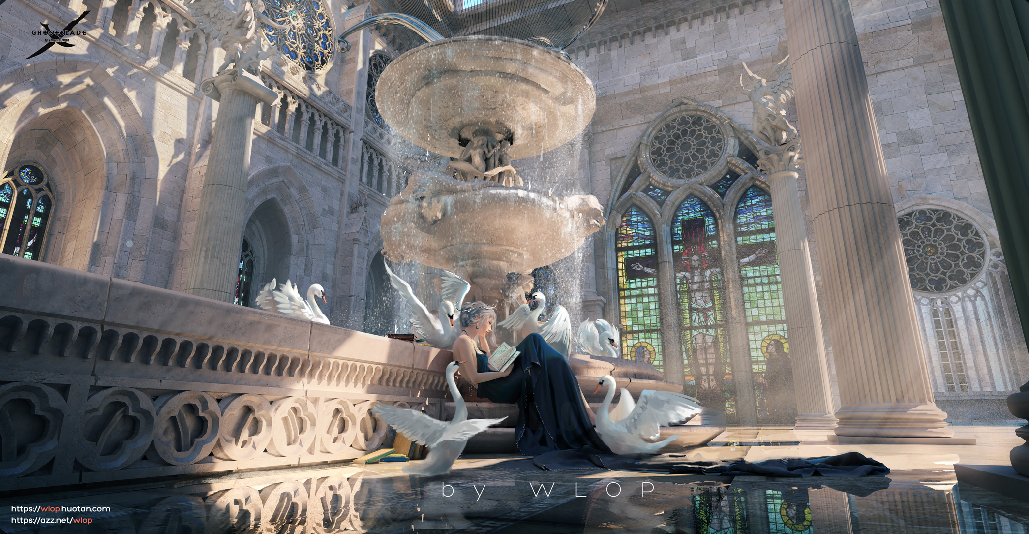 精选图片分享（四十二）Pixiv作者WLOP - 哔哩哔哩