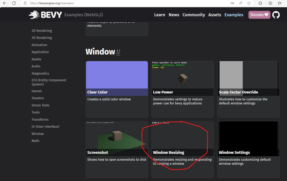 【0基础一起学Bevy引擎】02-窗口调大小 - 哔哩哔哩
