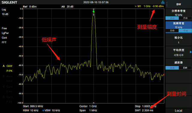 频谱分析仪的分辨率带宽（RBW）与视频带宽（VBW）的区别 - 哔哩哔哩