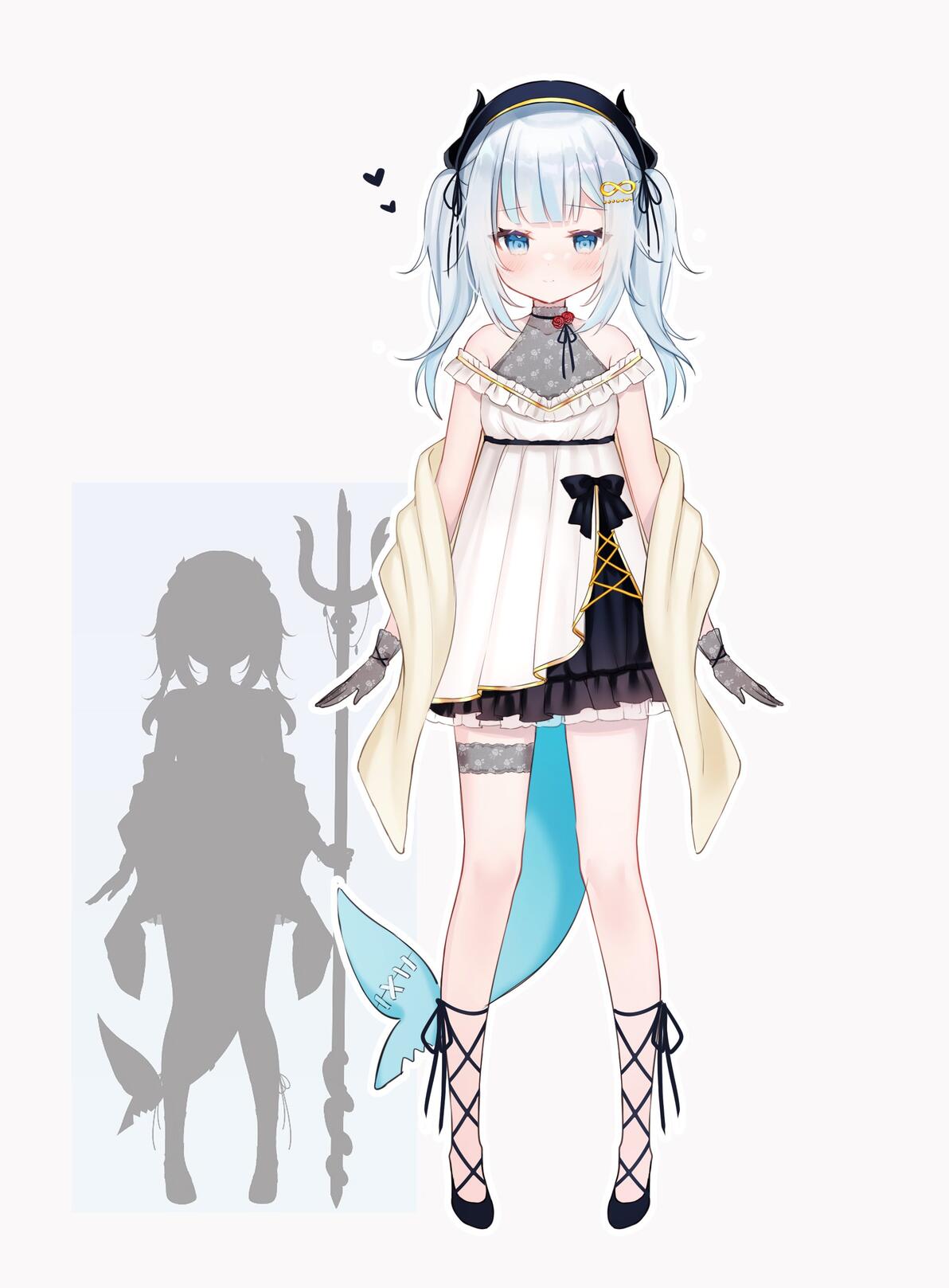 Gawr Gura高清壁纸【近百张合集】 #gawrt - 哔哩哔哩