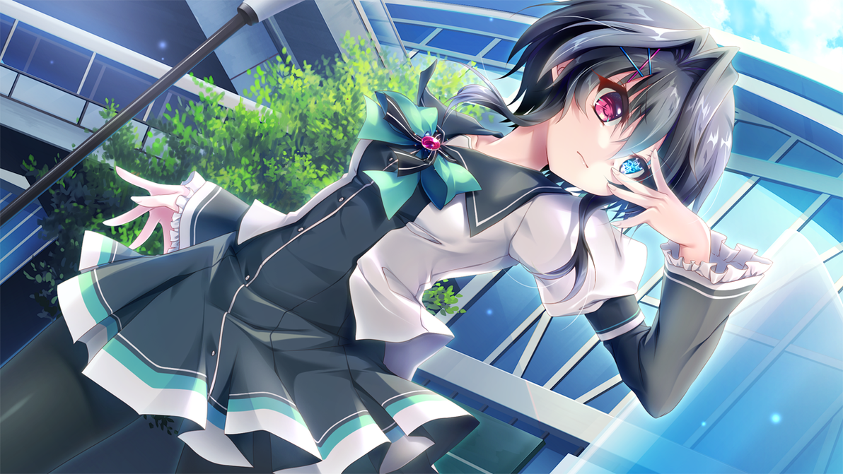 【GAL CG】9-nine-雪色雪花雪之痕 - 哔哩哔哩