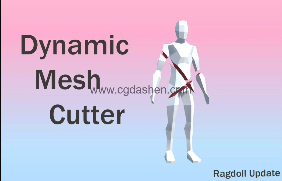 Unity3D Dynamic Mesh Cutter 1.2.3动态网格切割工具 - 哔哩哔哩