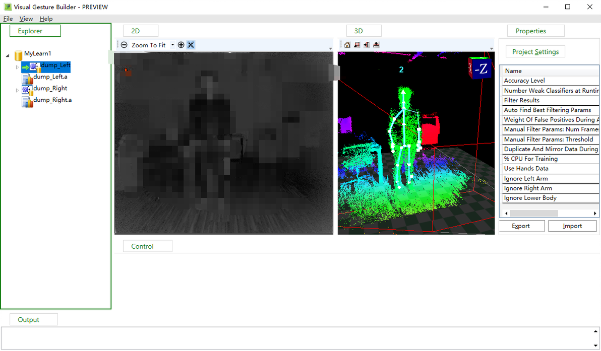 Kinect中录制自定义动作，并在Unity中加载识别 - 哔哩哔哩