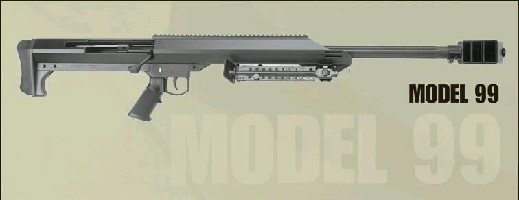 轻武器科普之巴雷特MRAD/M99狙击步枪 - 哔哩哔哩