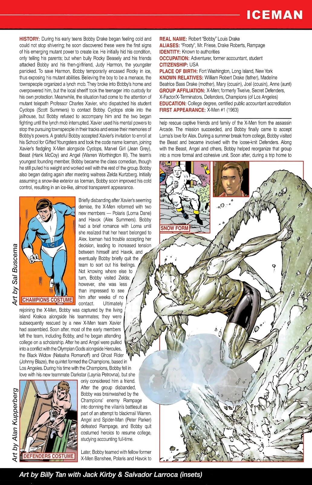 欧米加变种人——冰人(Iceman)设定与能力 初次登场：X-Men #1 (1963) - 哔哩哔哩