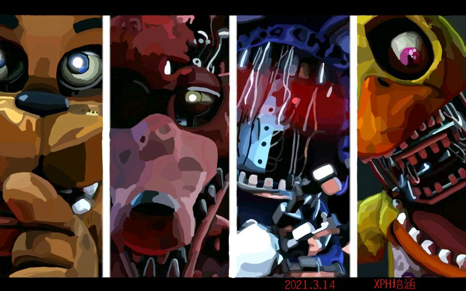 【攻略向】FNAF2详细解析 - 哔哩哔哩