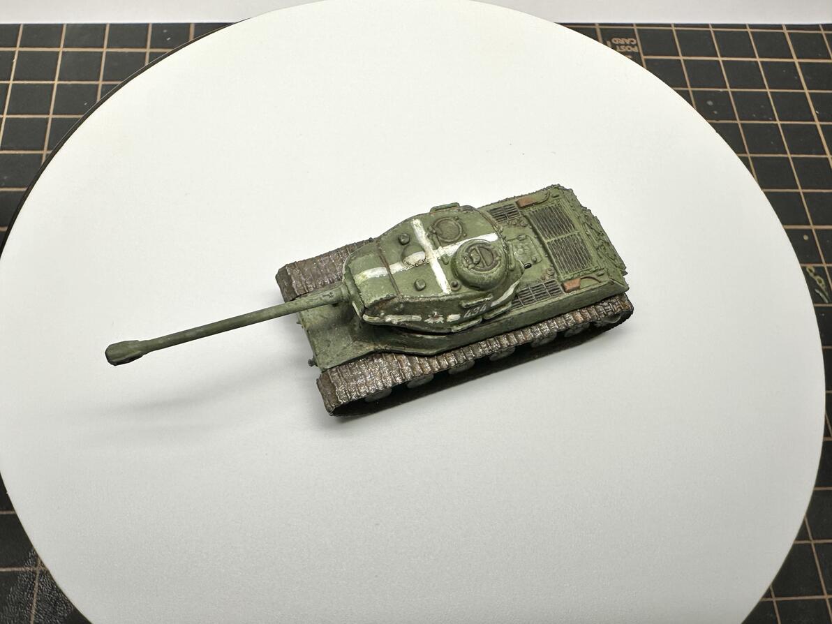 144 比例 二战苏联 IS-2 1943 型 重型坦克 - 哔哩哔哩