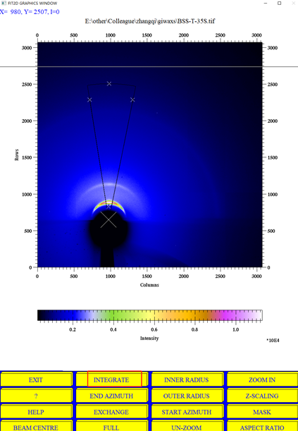 GIWAXS处理：FIT2D篇 - 哔哩哔哩