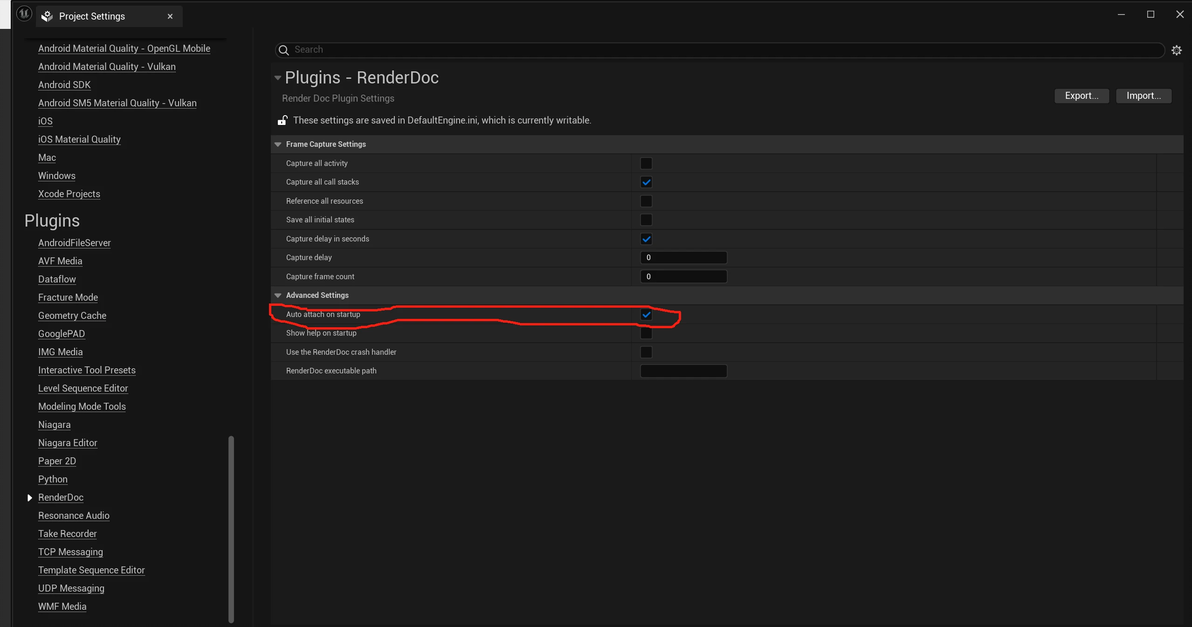 UE5插件RenderDoc图标不显示原因 - 哔哩哔哩