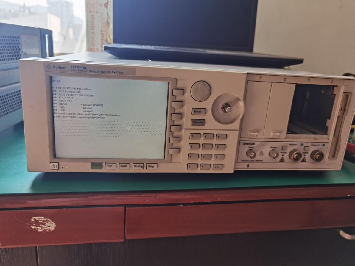 8164A安捷伦|8164B光功率计|Agilent 8164A - 哔哩哔哩