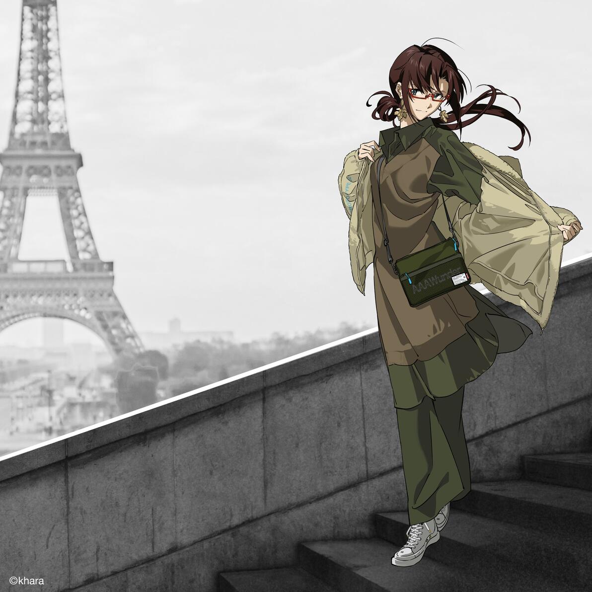 【4k】RADIO EVA 米山舞新绘插图 - 哔哩哔哩