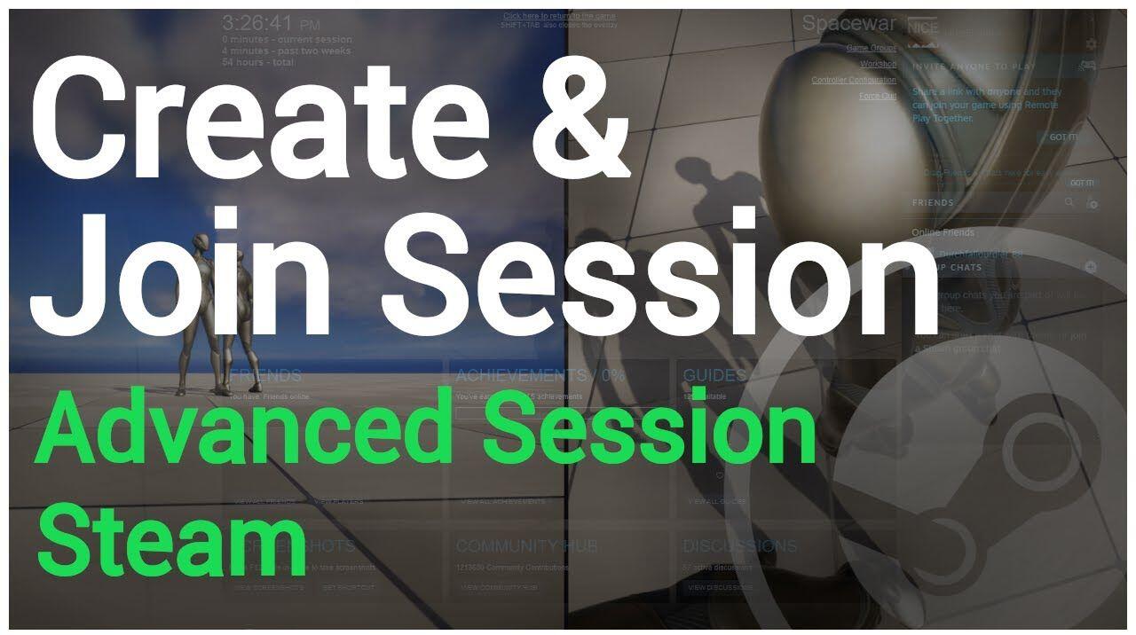 AdvancedSession插件代码追踪Steamworks API - 哔哩哔哩