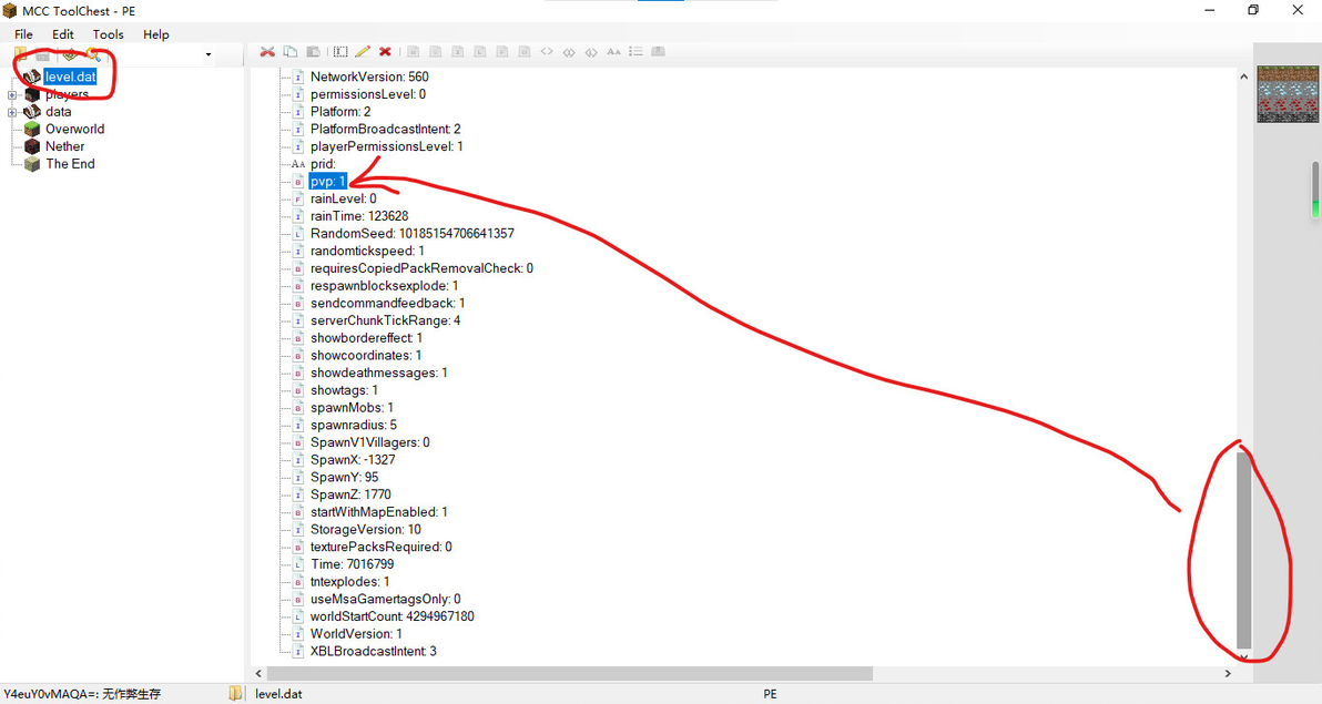 基岩版最强修改器，还能够将Java世界和基岩世界互相转换-MCC Tool Chest PEの使用教程 - 哔哩哔哩
