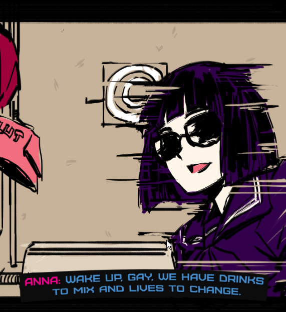 【VA-11 Hall-A】赛博朋克酒保行动角色介绍——Jill - 哔哩哔哩