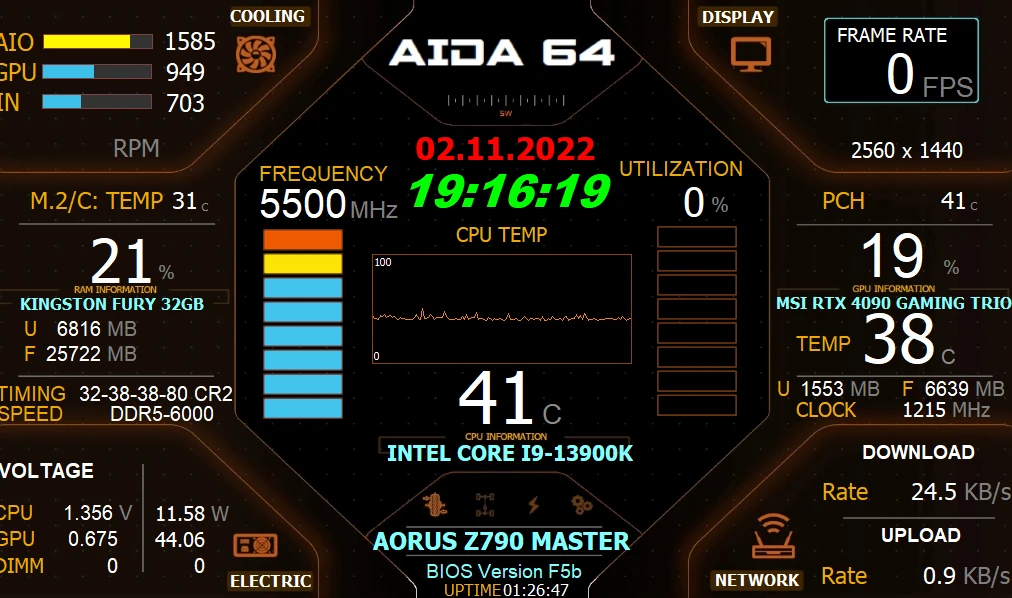 aida64 副屏lcd项目壁纸模板 论坛搬运收集（蓝奏云） - 哔哩哔哩