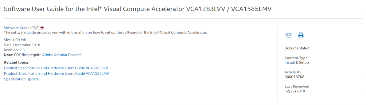 人类早期驯服野生英特尔VCA卡的珍贵资料 #1 启程！VCA2手册先行简要分析 - 硬件篇 - 哔哩哔哩