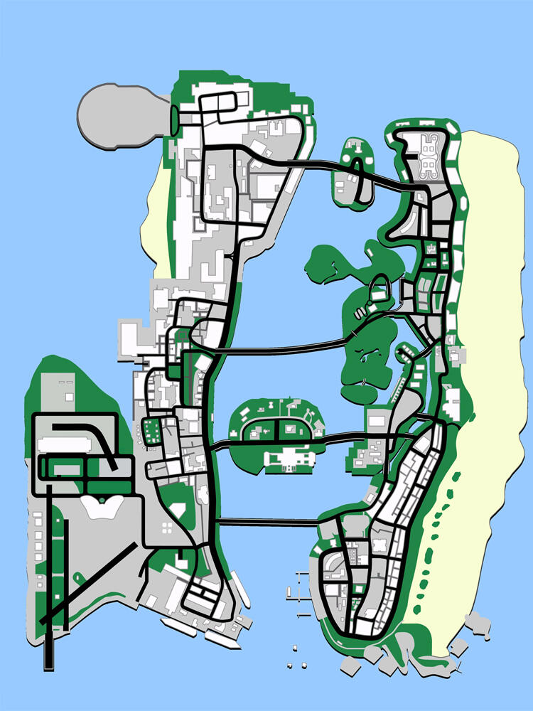 GTA 系列 地图图片超清珍藏 - 哔哩哔哩