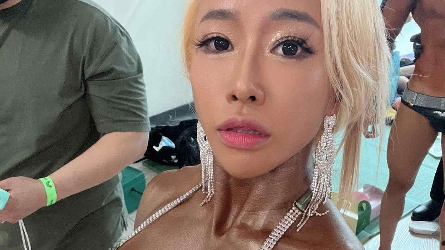 一位非常有质感的肌肉女!韩国女子健美形体选手 金汉娜 哔哩哔哩