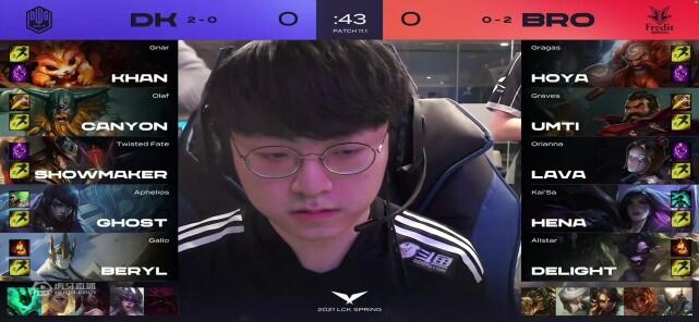 英雄联盟S10世界冠军DK（DWG）被BRO2:0带走 - 哔哩哔哩