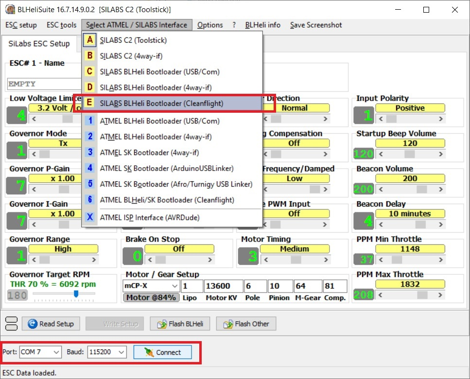 BLHeli Suite和BLHeli Configurator使用简介 - 哔哩哔哩