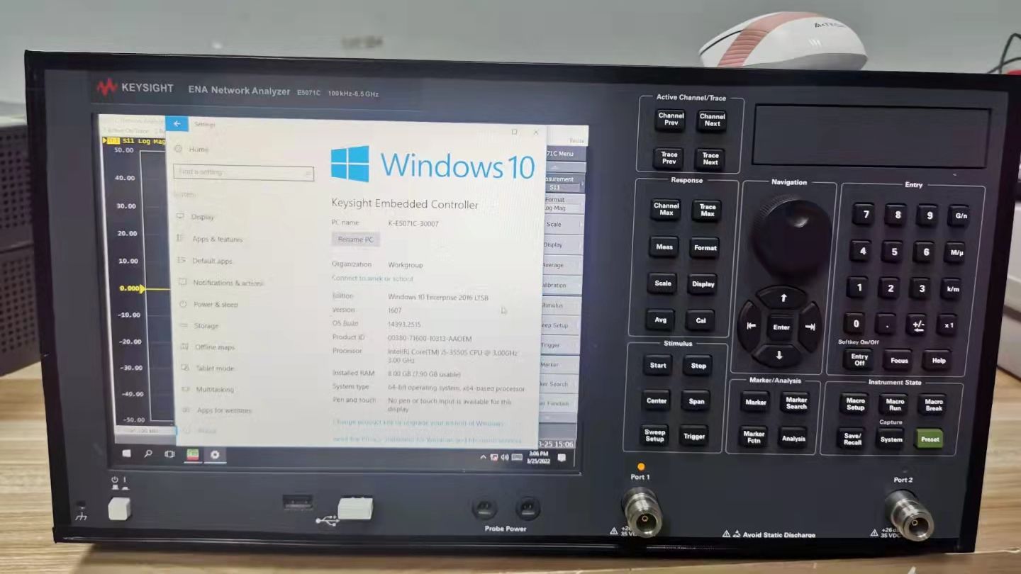 keysight E5071C/是德科技E5071C网络分析仪 - 哔哩哔哩