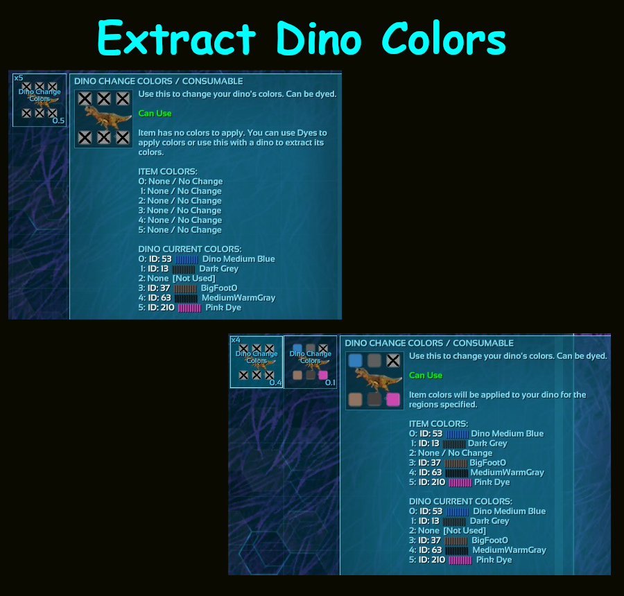 全面生物编辑MOD——Upgrade My Dino物品功能介绍及代码翻译 - 哔哩哔哩