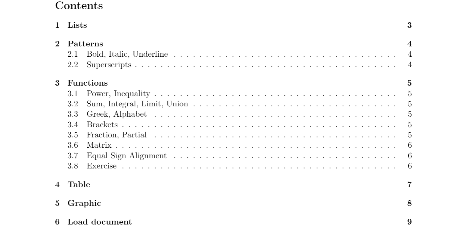 LaTeX cheatsheet - 哔哩哔哩