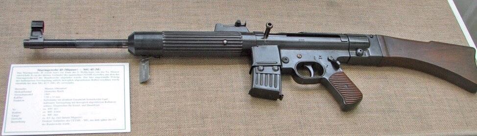 德三陆军装备介绍-步枪篇（Gew98，98k，FG42，Stg44，Stg45，VG1-5） - 哔哩哔哩