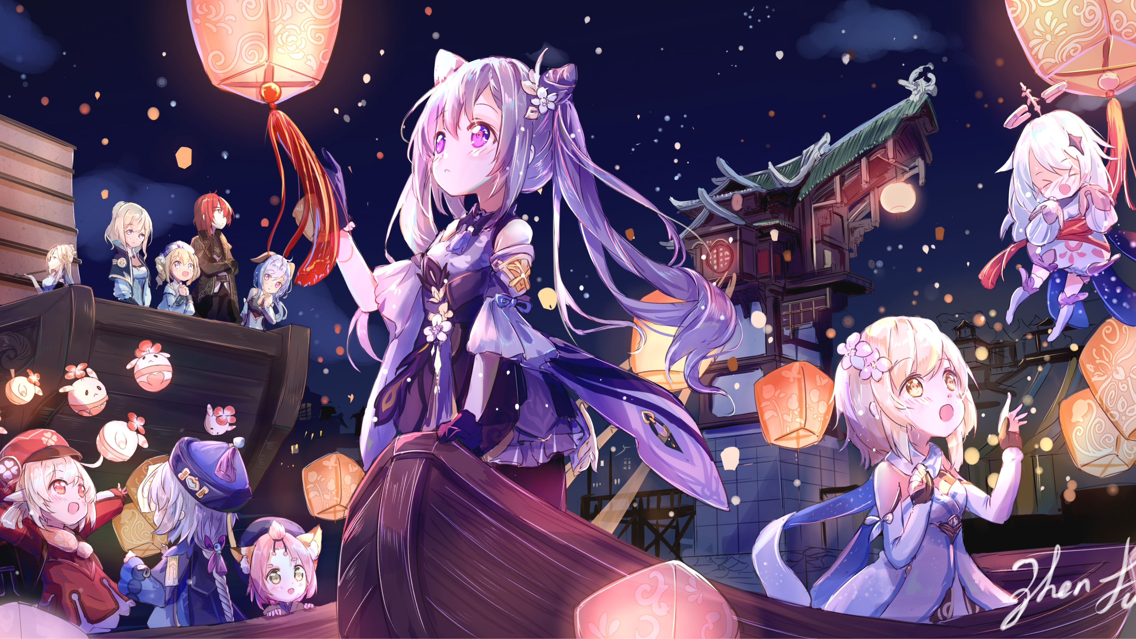 原神高清壁纸第二期 - 哔哩哔哩