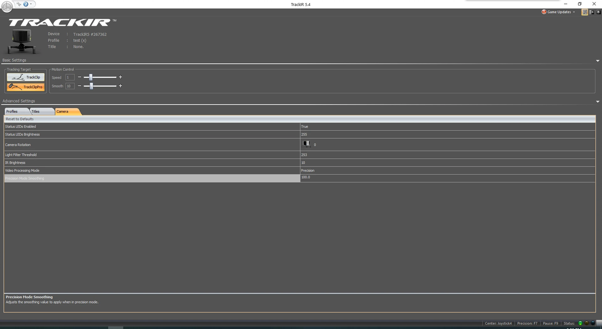 战争雷霆TrackIR v5头瞄 六方向灵敏度以及设置 - 哔哩哔哩