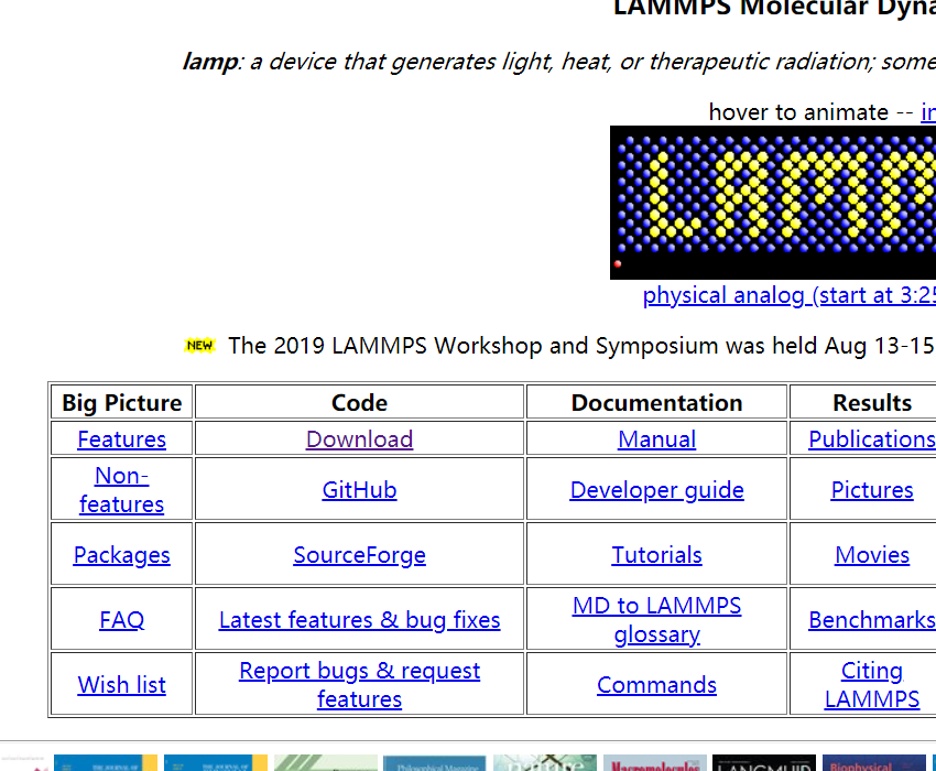 关于lammps软件下载问题 - 哔哩哔哩