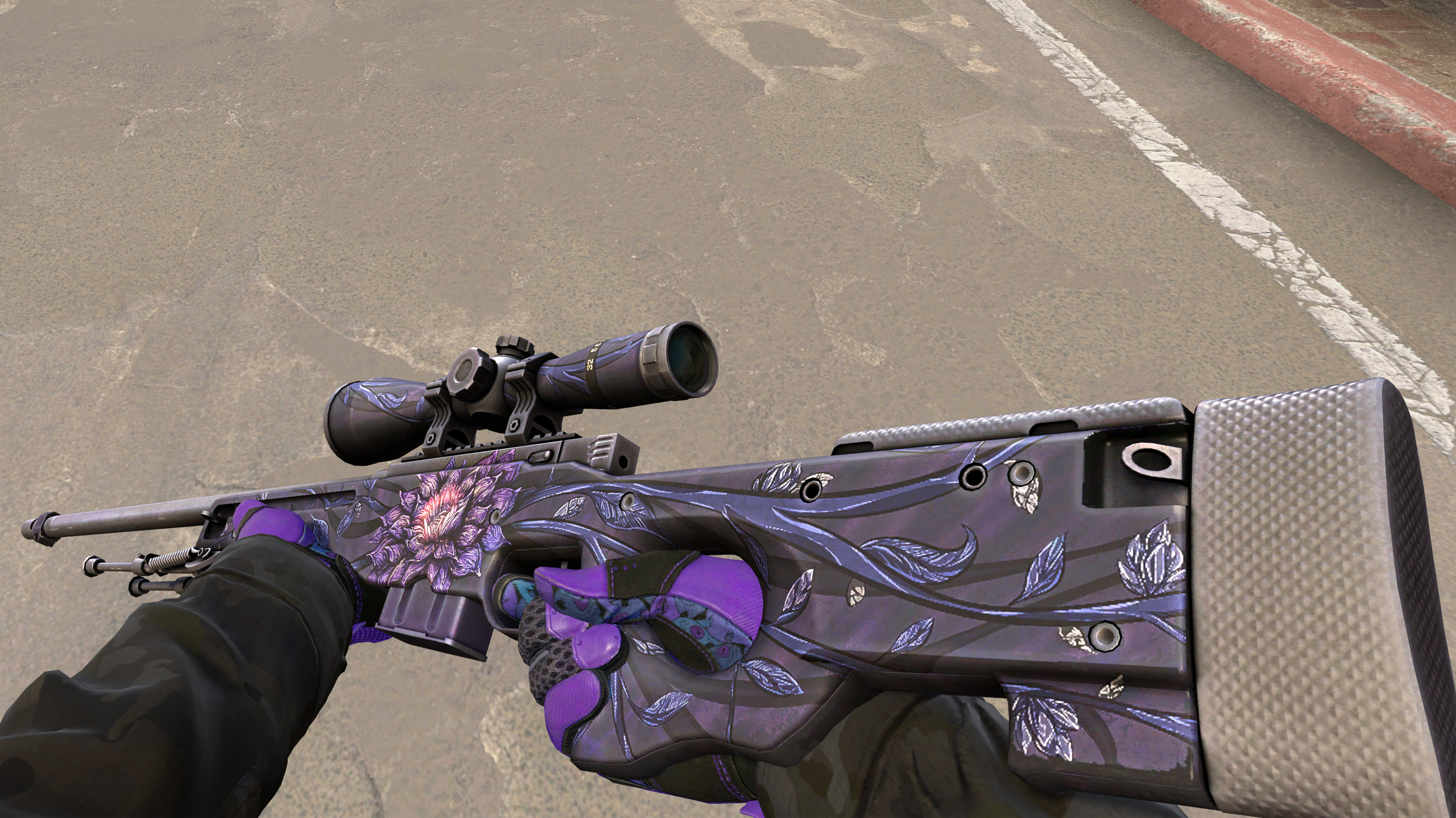 Steam创意工坊CSGO皮肤推荐(19)--Black Lotus 黑莲花系列 - 哔哩哔哩