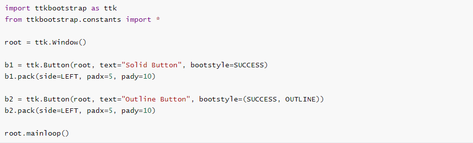 ttkbootstrap 使用教程 - 哔哩哔哩
