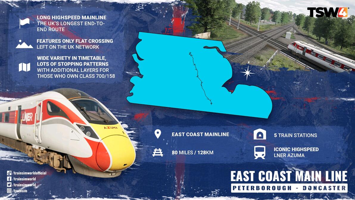 【TSW4】新线路及机车详细介绍 新功能改进及预览 8月Roadmap线路图 - 哔哩哔哩