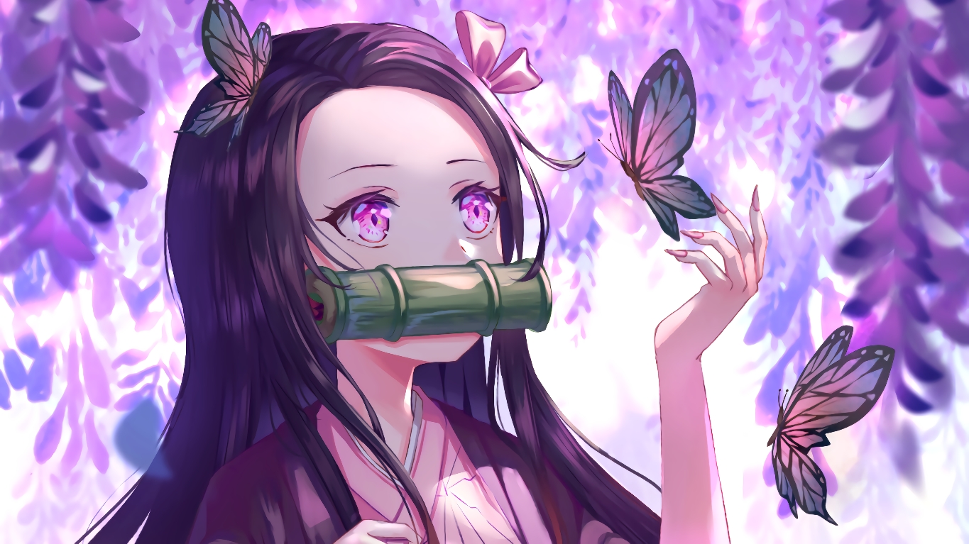 『动漫美图壁纸』（祢豆子） - 哔哩哔哩