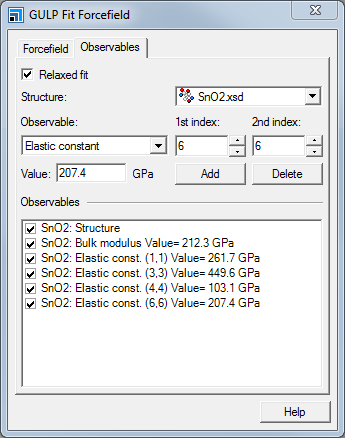 Materials Studio官方教程（Help-Tutorials）- GULP的力场拟合：SnO2库推导 - 哔哩哔哩