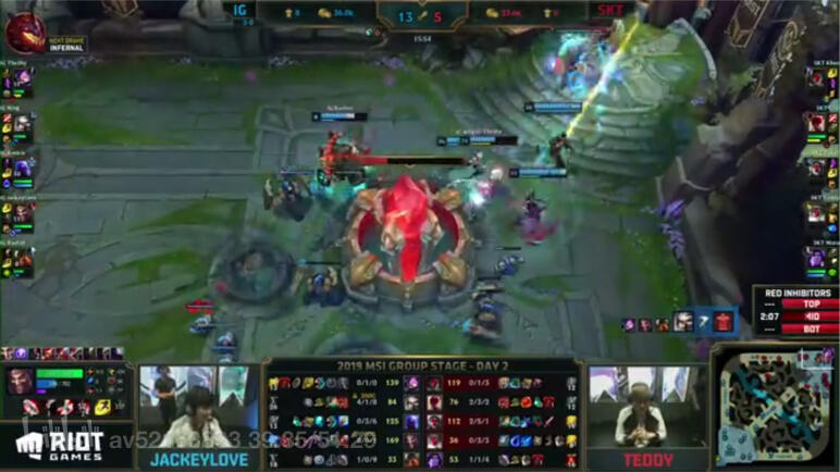 IG无畏造極境！15分56秒狂扫SKT！ - 哔哩哔哩