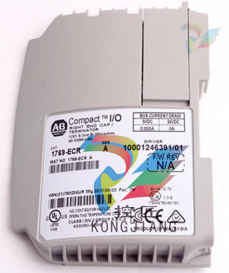 A-B罗克韦尔 1769-ECR 右端盖 （ECR） 模块 CompactLogix 控制器系列 - 哔哩哔哩