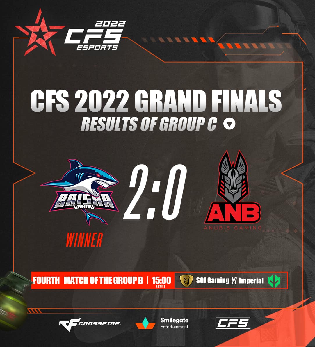 CFS2022总决赛：第四天赛果 - 哔哩哔哩