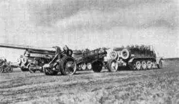 东线德军反炮兵利器——k18（105mm，150mm，170mm）加榴炮 - 哔哩哔哩