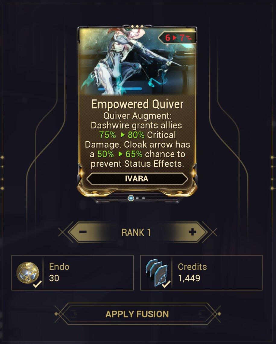 【Warframe】Pablo 在推特工作系列 - 更新后 Mod 升级时会显示数值变化 - 哔哩哔哩