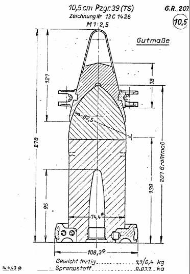 震惊！二战德国竟然有脱穿APDS（TS）这么神奇的炮弹？！ - 哔哩哔哩