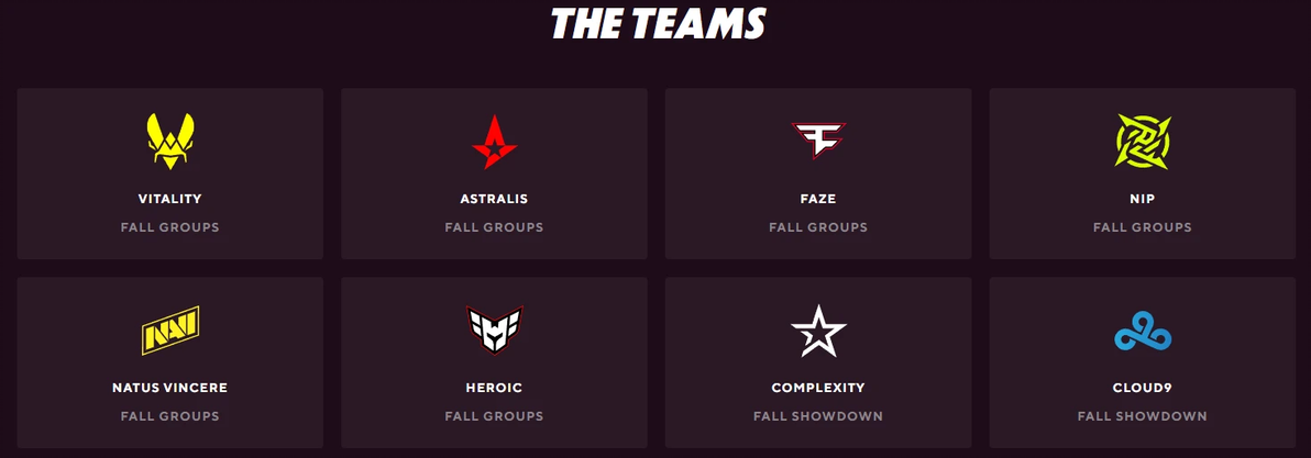 【CS2】BLAST公布秋季决赛赛程和首轮对阵表。 - 哔哩哔哩