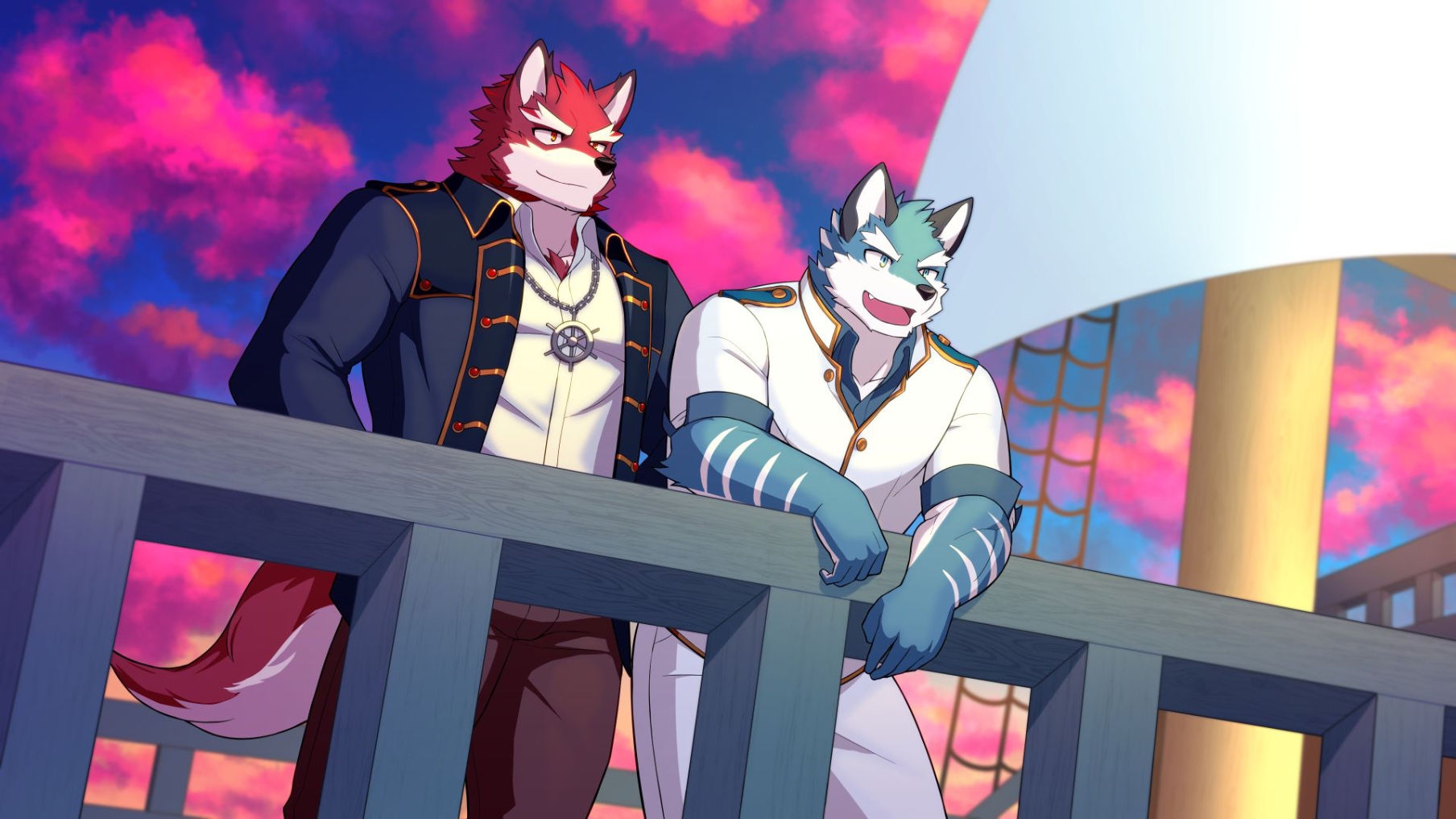 [其他][Furry/兽人/同人文]Knight College骑士学院同人文《海盗》 - 哔哩哔哩