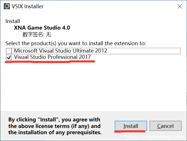 VISUAL STUDIO 2017安装XNA - 哔哩哔哩
